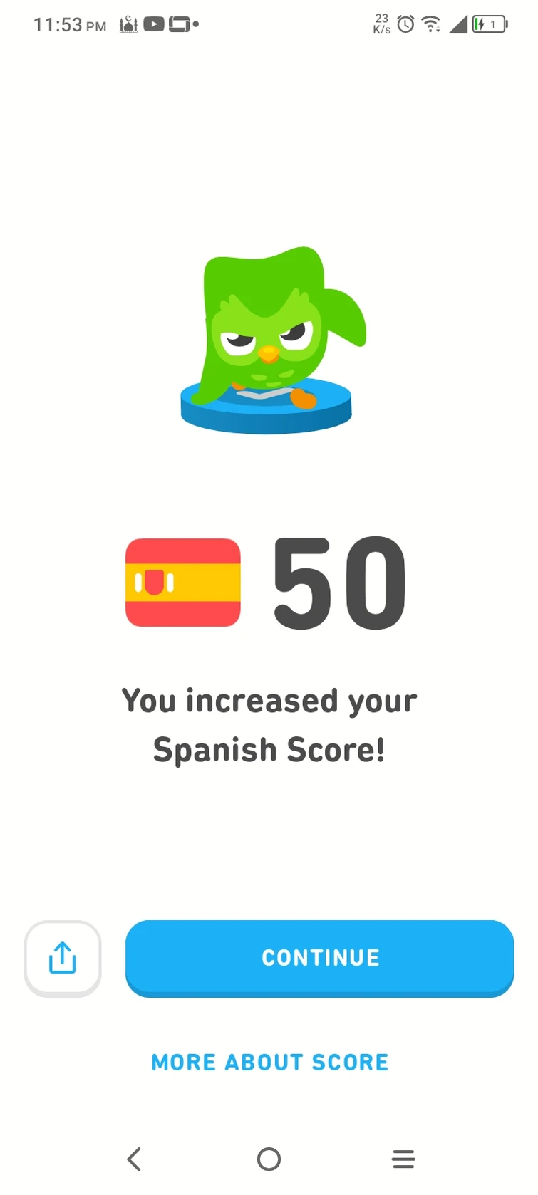 Duolingo 50 Spanish progress | Fandom