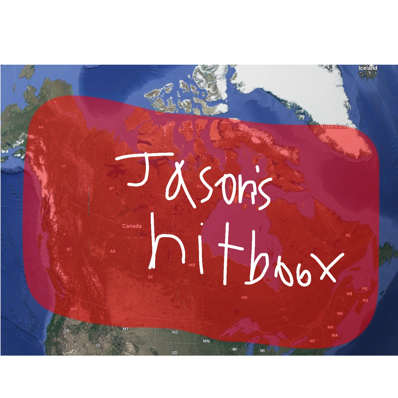 Jason's Hitbox So Big, IT'S FUCKING BIGGER THAN CANADA | Fandom