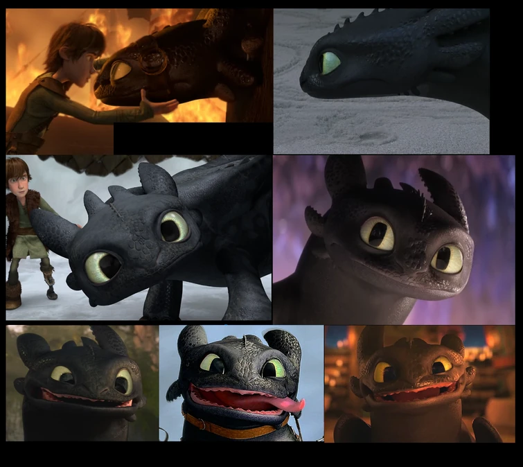 Toothless comparison | Fandom
