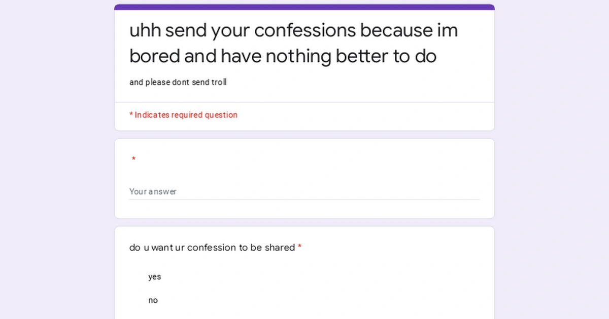 uhh send confessions down below | Fandom