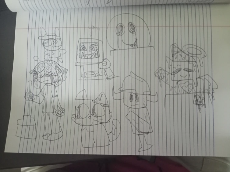 Concept Art Sketches For The Characters Fandom