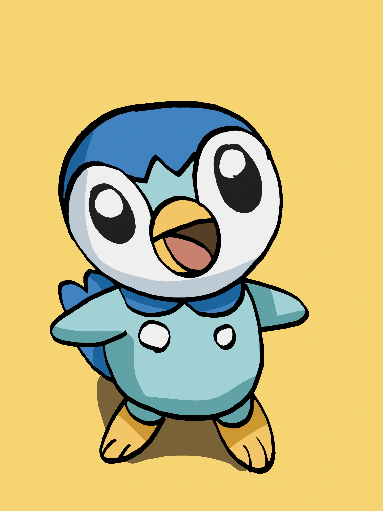 My drawing of Piplup | Fandom