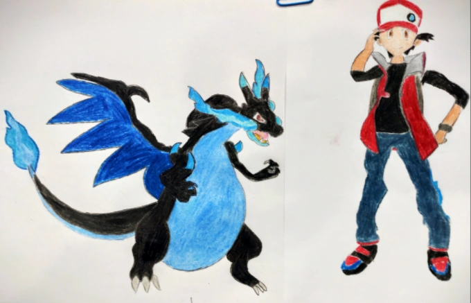 Red and Mega Charizard X! | Fandom