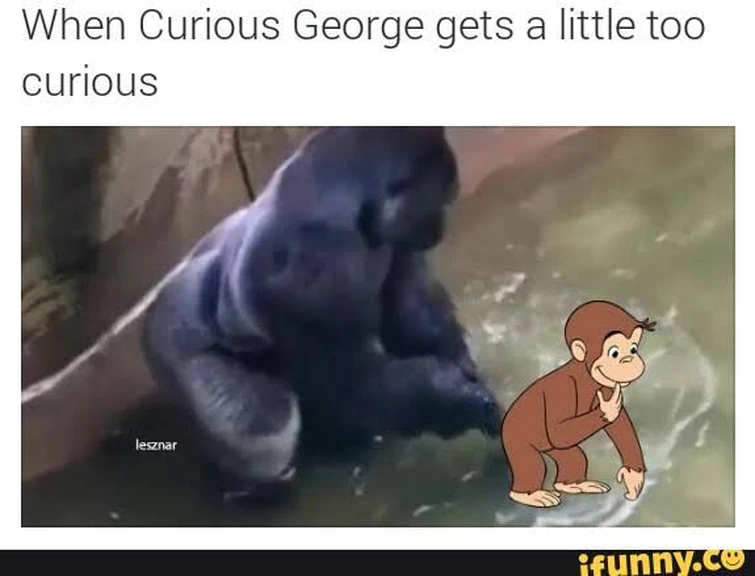 George is getting a little too curious | Fandom