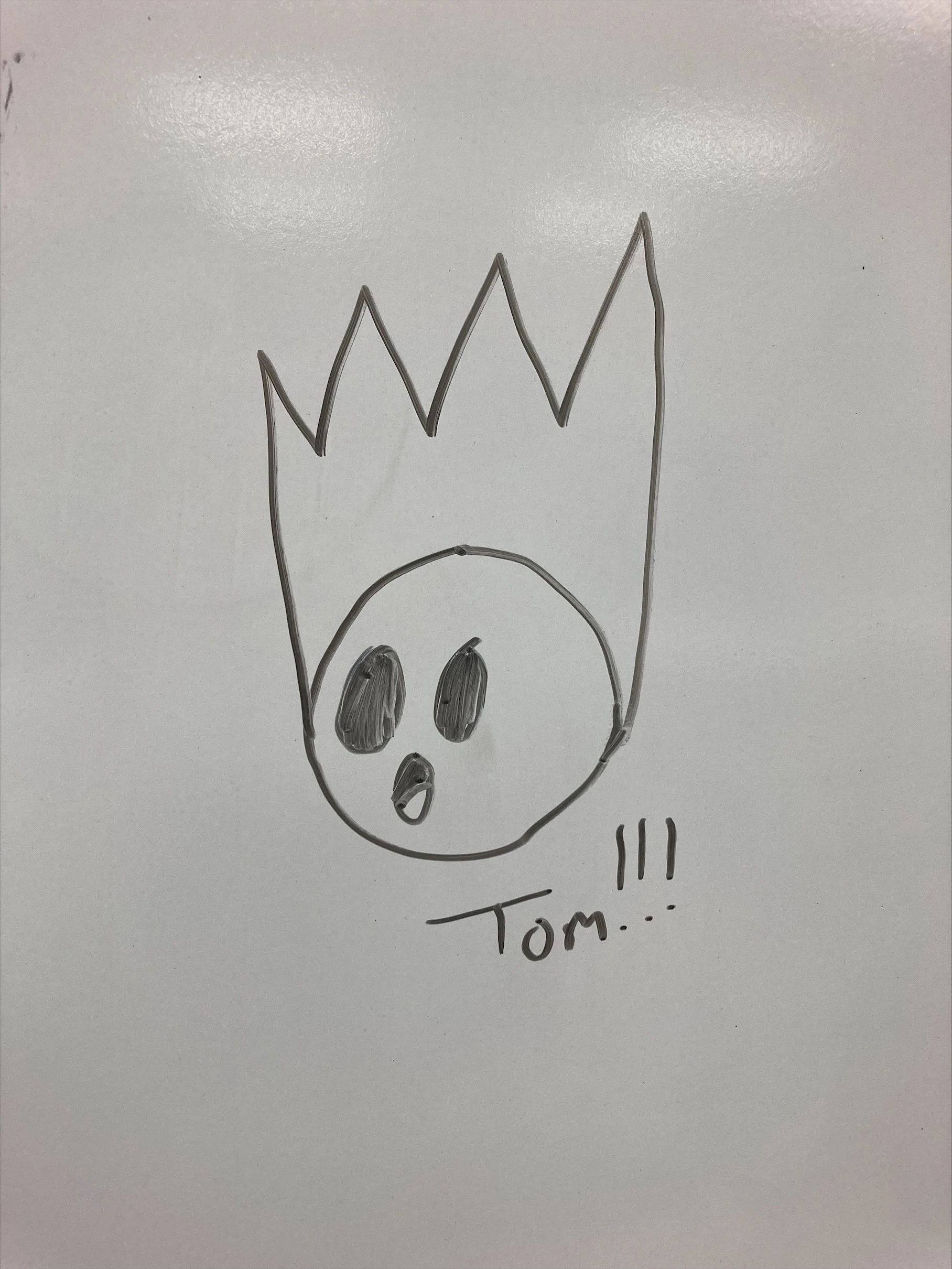 i keep drawin tom on various school whiteboards | Fandom