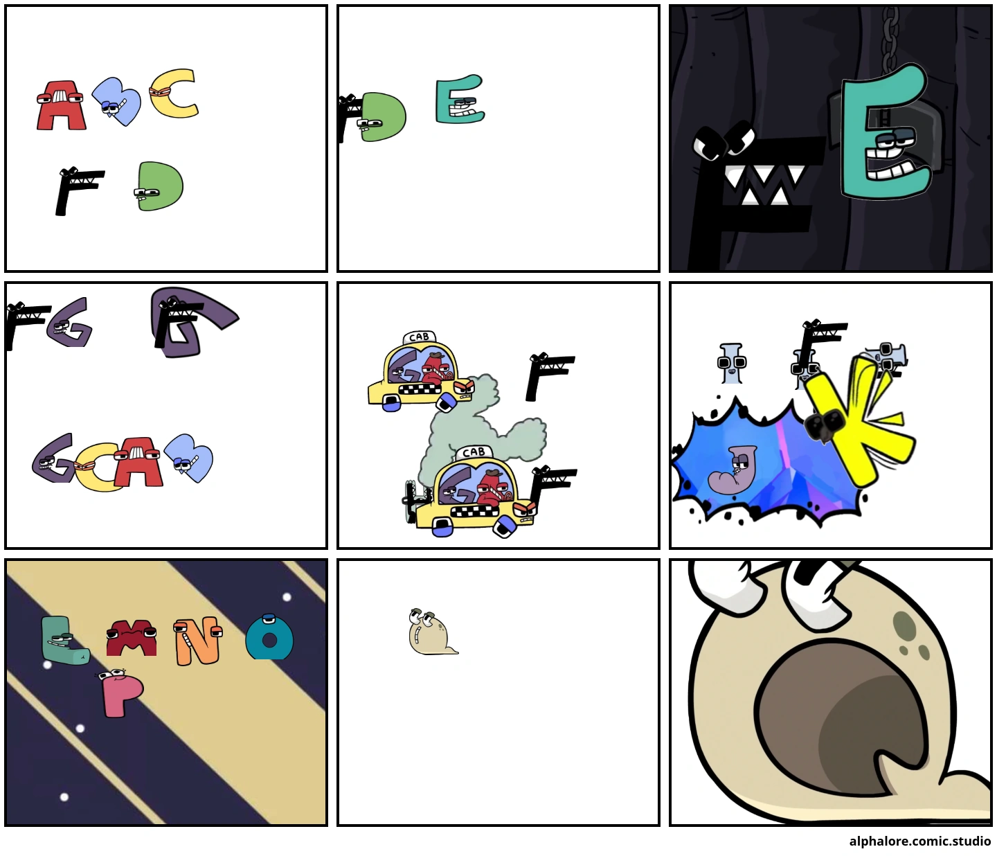 My Alphabet/Number/Shape Lore Comics 31-40 | Fandom