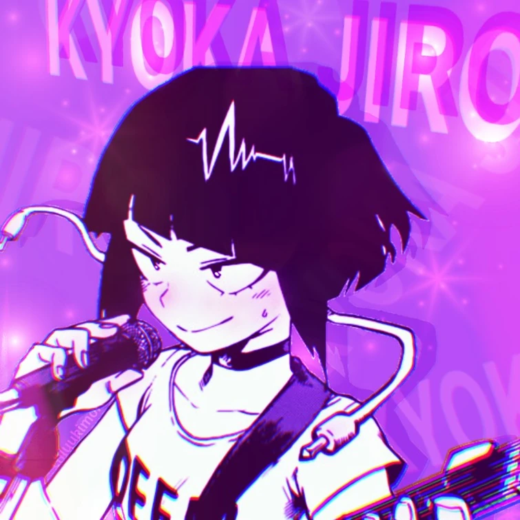 kyoka jiro edited icons 💜🌊🎧🎤🎶🎵🎼🎻 | Fandom