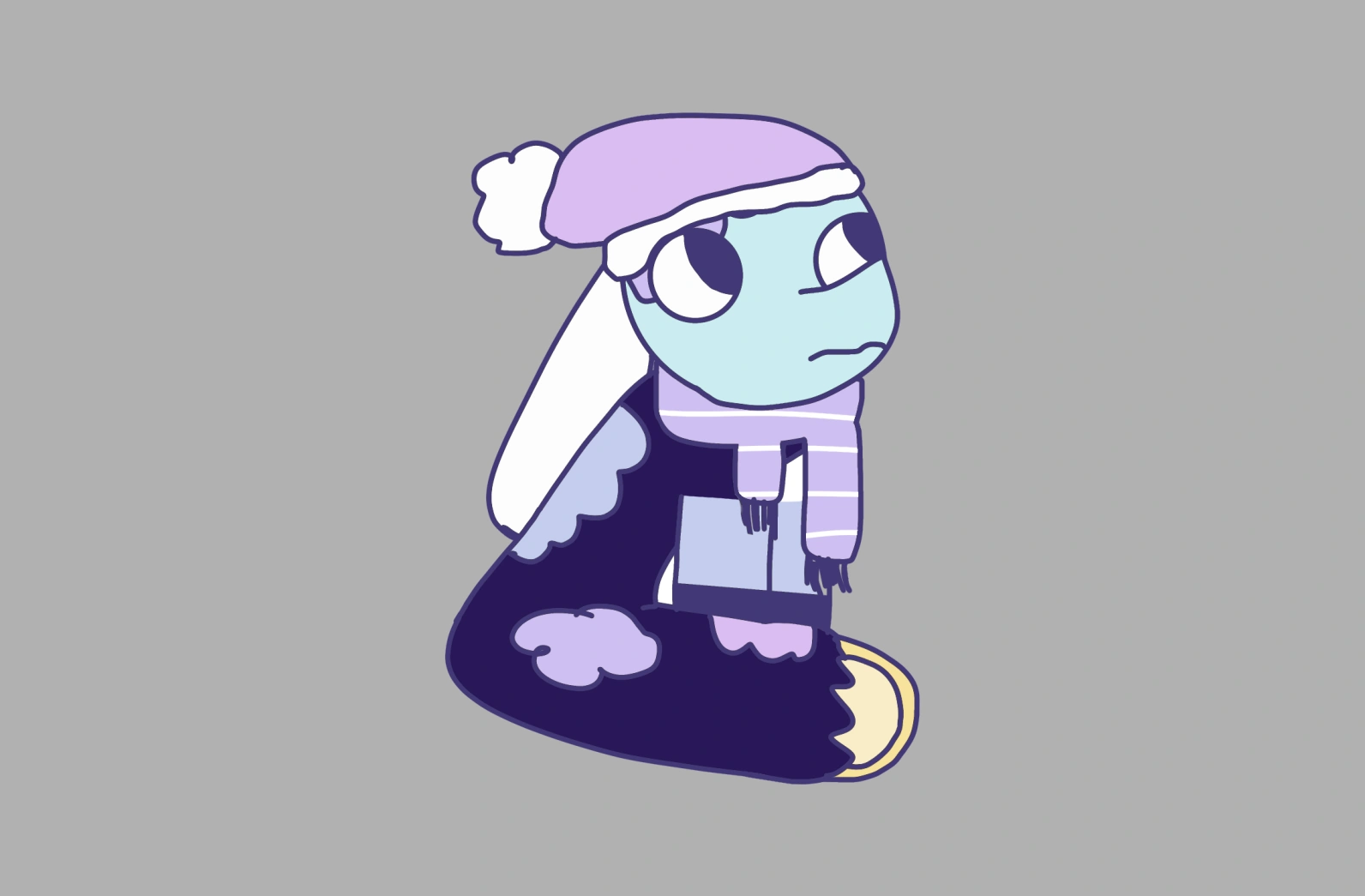 My Minawii oc with some winter stuff on :> | Fandom