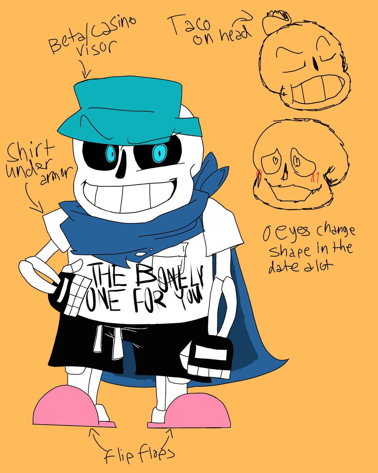 CanonSwap sans cool dude art by LIGHTZEN / LIGHTZO | Fandom
