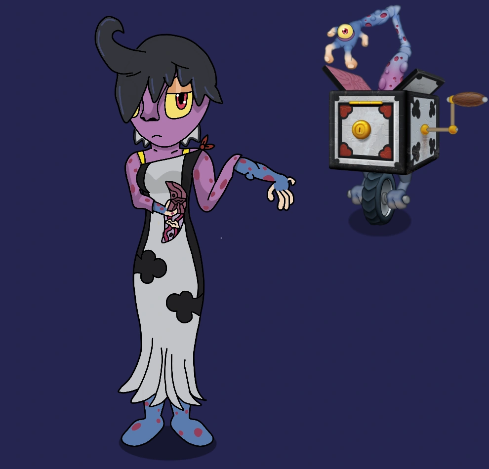 I humanized Wheezel; they are my favorite singing monster after all ...