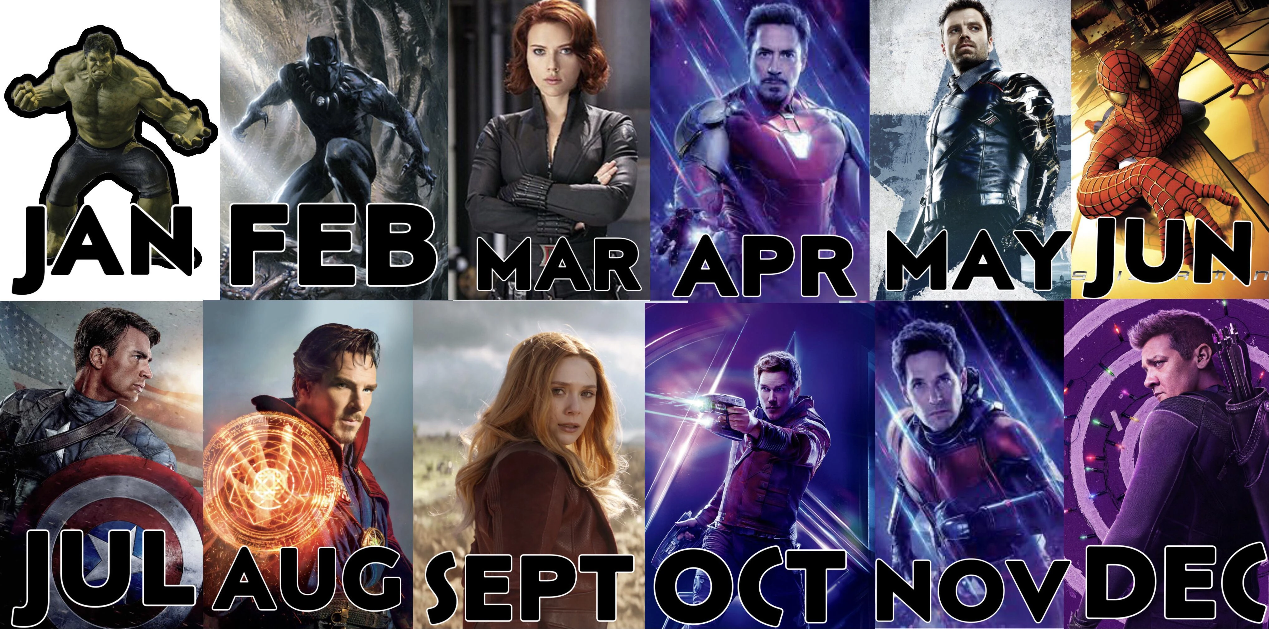 State one Marvel character of your birthday month | Fandom