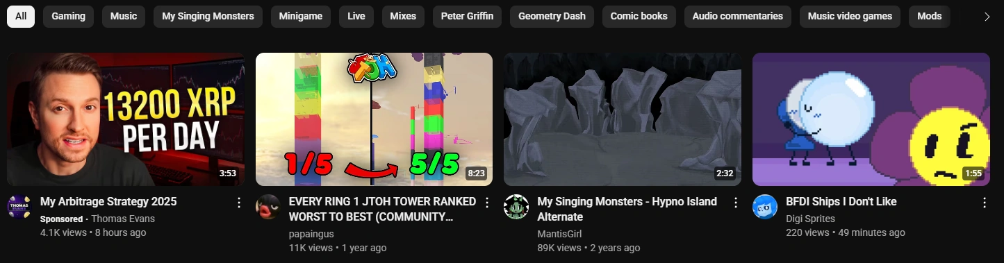 this is the SECOND time that my fyp recommended me something weird ...