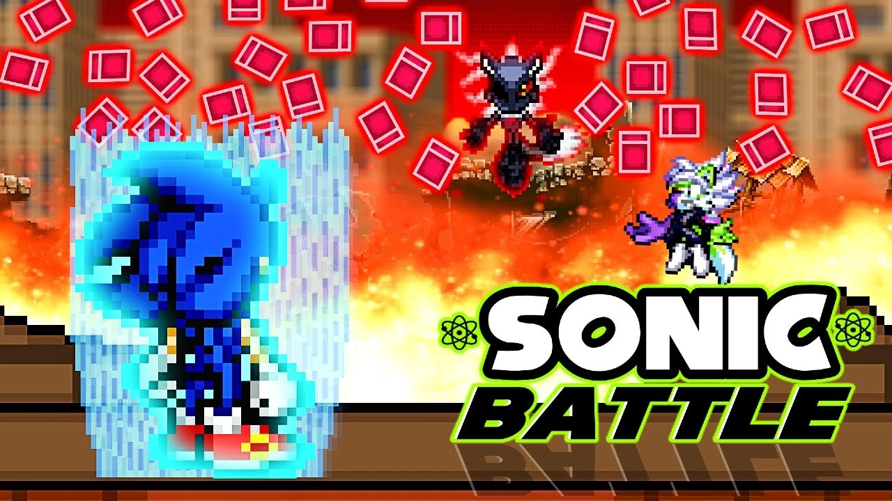 The New Update Made This Sonic Fighting Game Impossible.. (Battle Mugen ...
