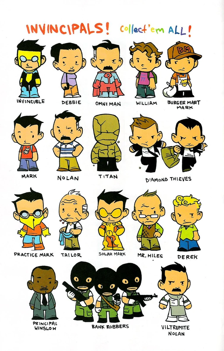 Invinci-Pals! Collect' em all! | Fandom