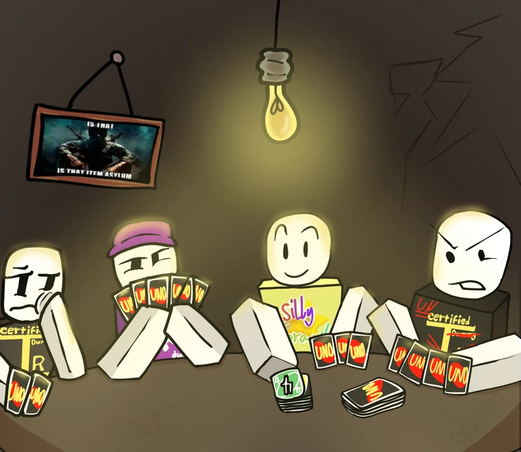All the dummies playing UNO | Fandom
