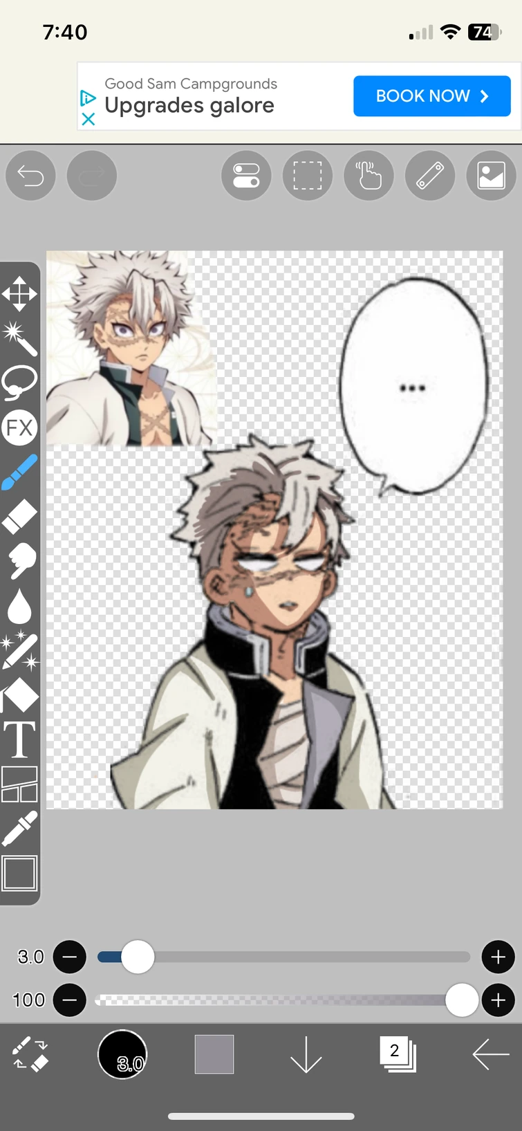 Quick Colored Manga Panel + Process | Fandom