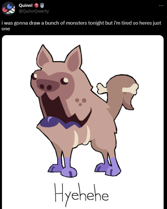 i found this cool fanmade monster, i think that MSM should add it to ...