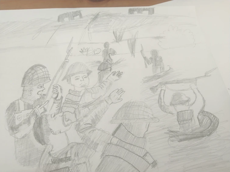 Cetan Soldiers attacking some Corvun Bunkers | Fandom