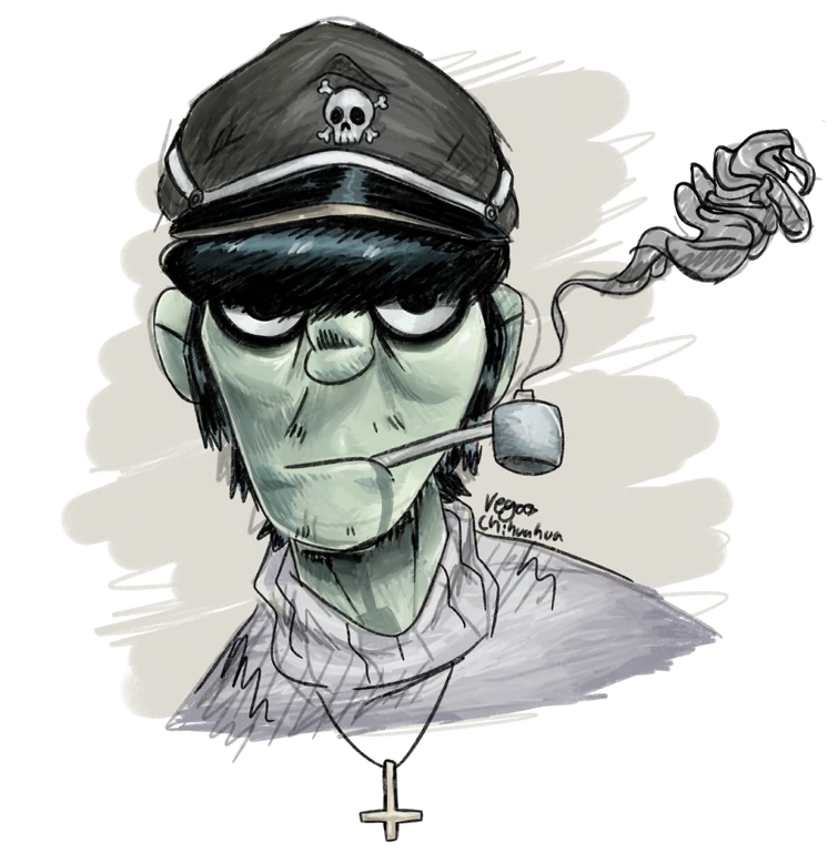 (Off topic art) Murdoc from gorillaz real | Fandom