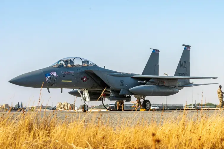 USAF F-15E fighter with Enclave nose art | Fandom