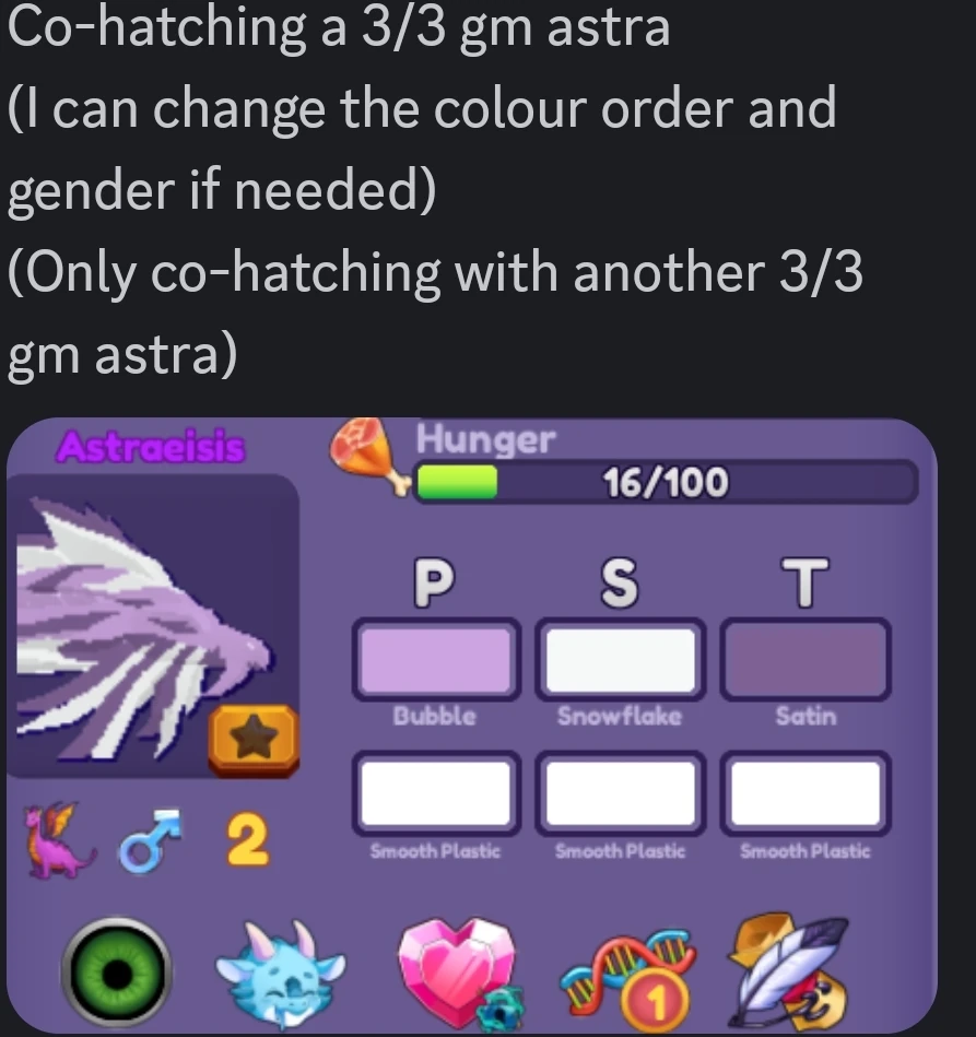 Co hatching 3/3 gm astra | Fandom