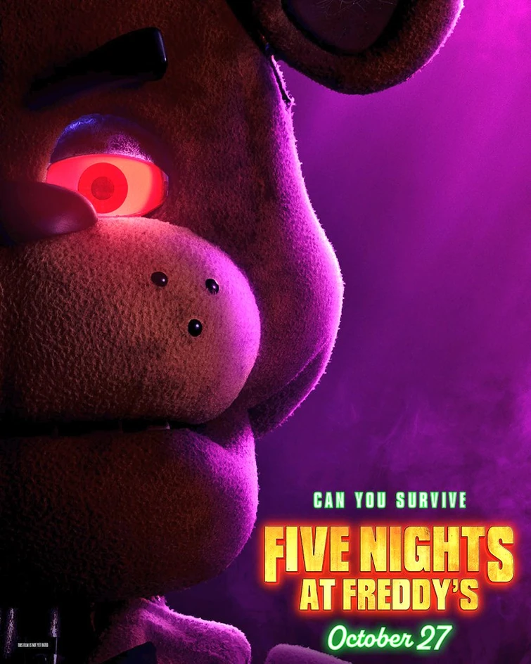 First posters for Five Nights At Freddy's! | Fandom