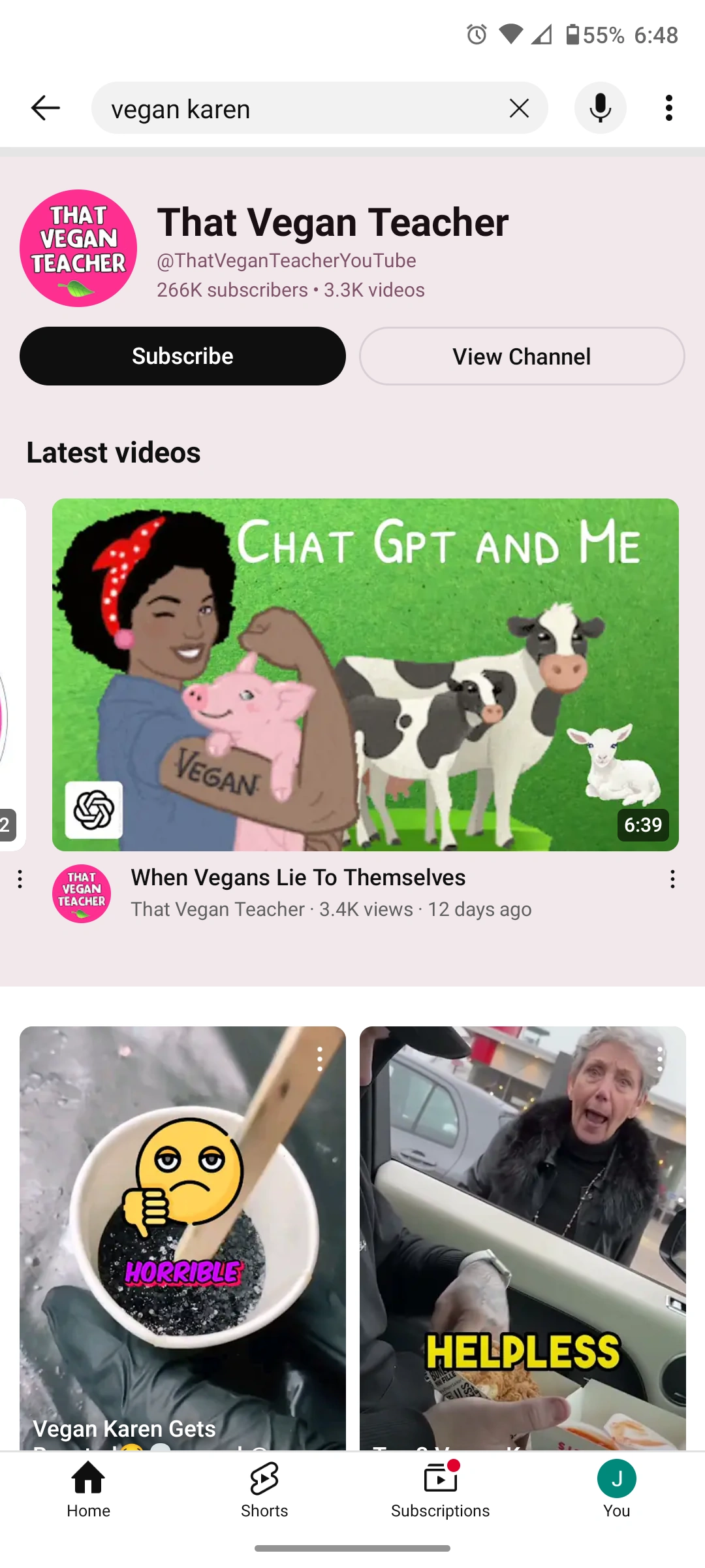 Damn. Even YouTube agrees TVT is a karen. | Fandom
