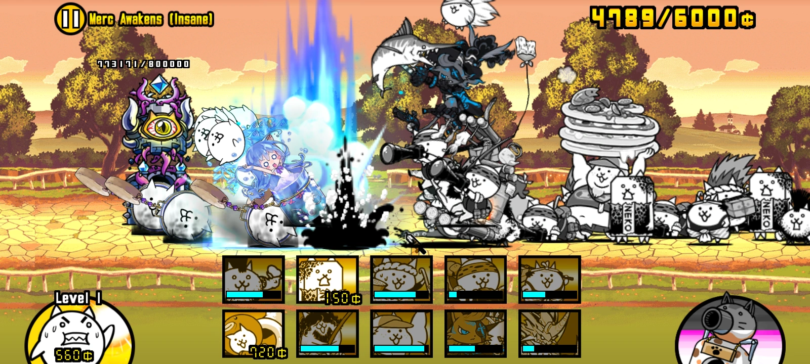 bootleg manic lion + a old lineup i used back in the first merc storia ...