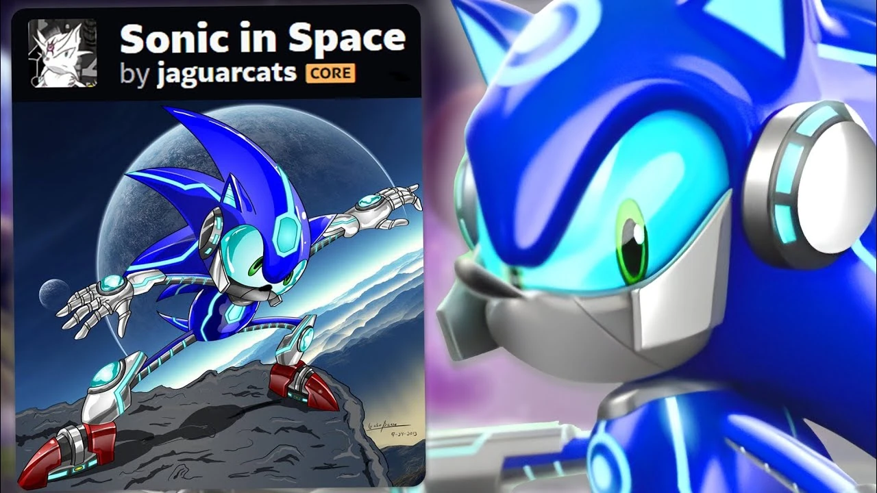 Sonic Speed Simulator stole someone's FANART... | Fandom