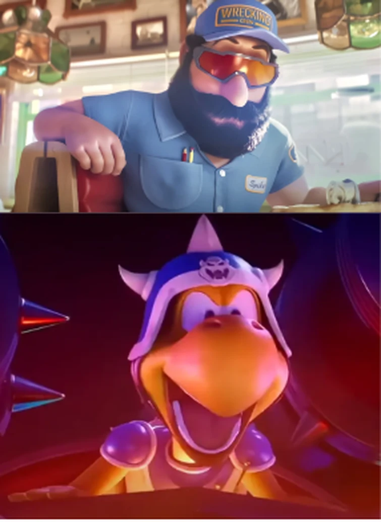 Are Foreman Spike and Koopa General from The Super Mario Bros. Movie ...