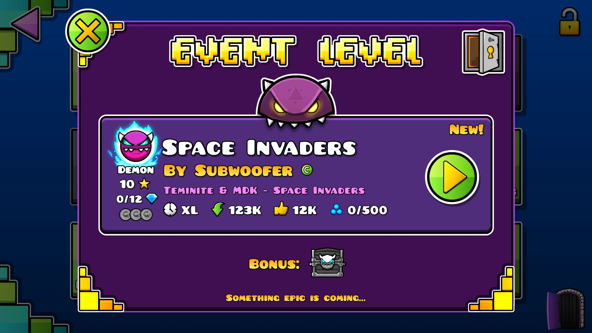new event level | Fandom