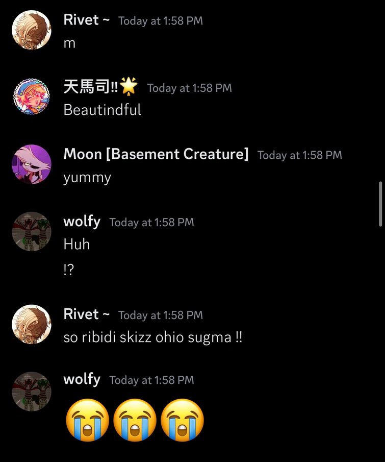 pov average discord gc: | Fandom