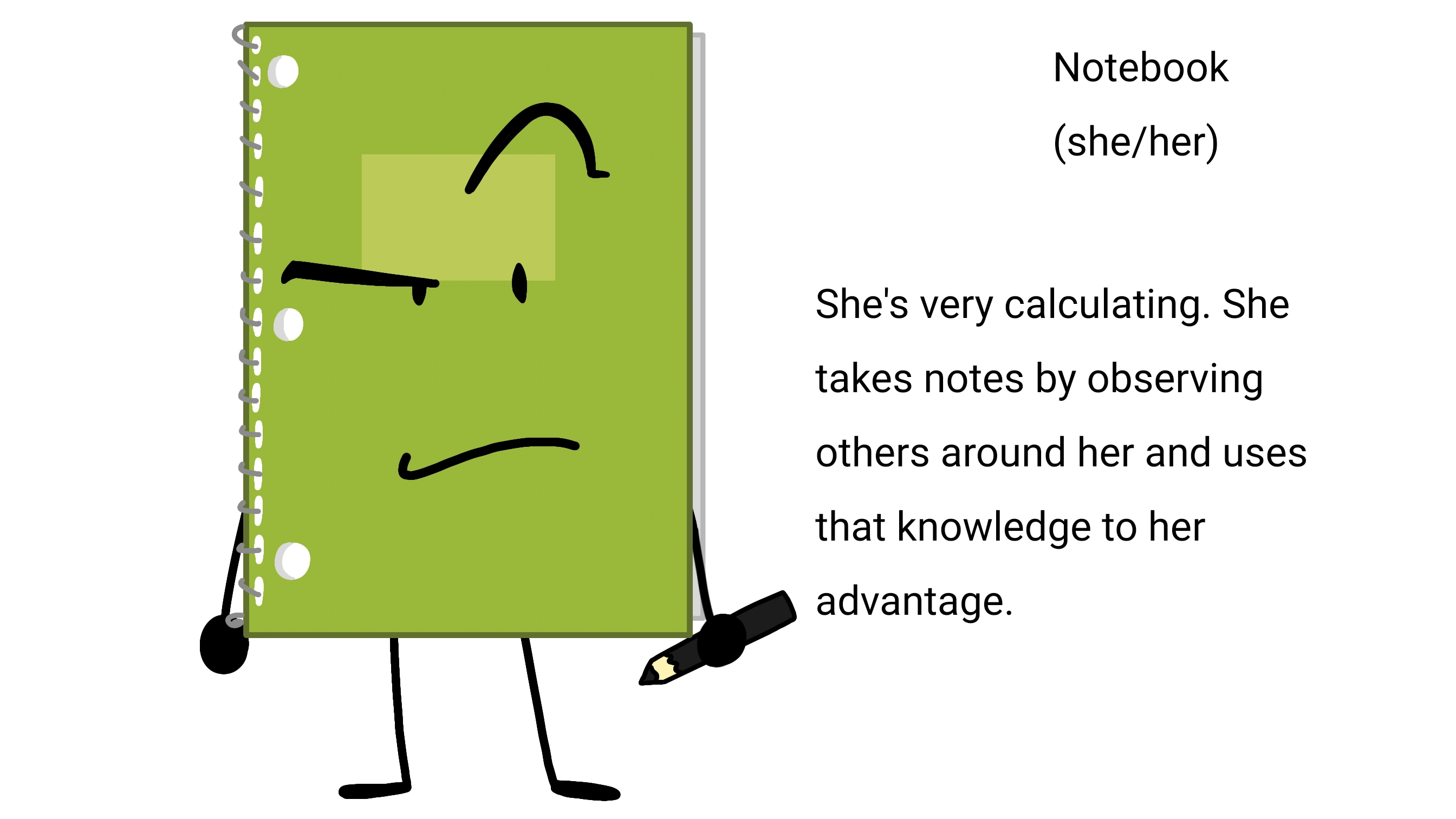 [OC] Notebook | Fandom