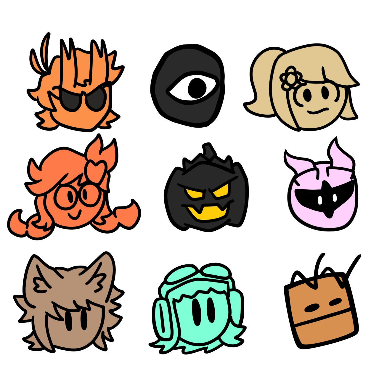 Guess the characters I turned into FNF Icons (#4) | Fandom