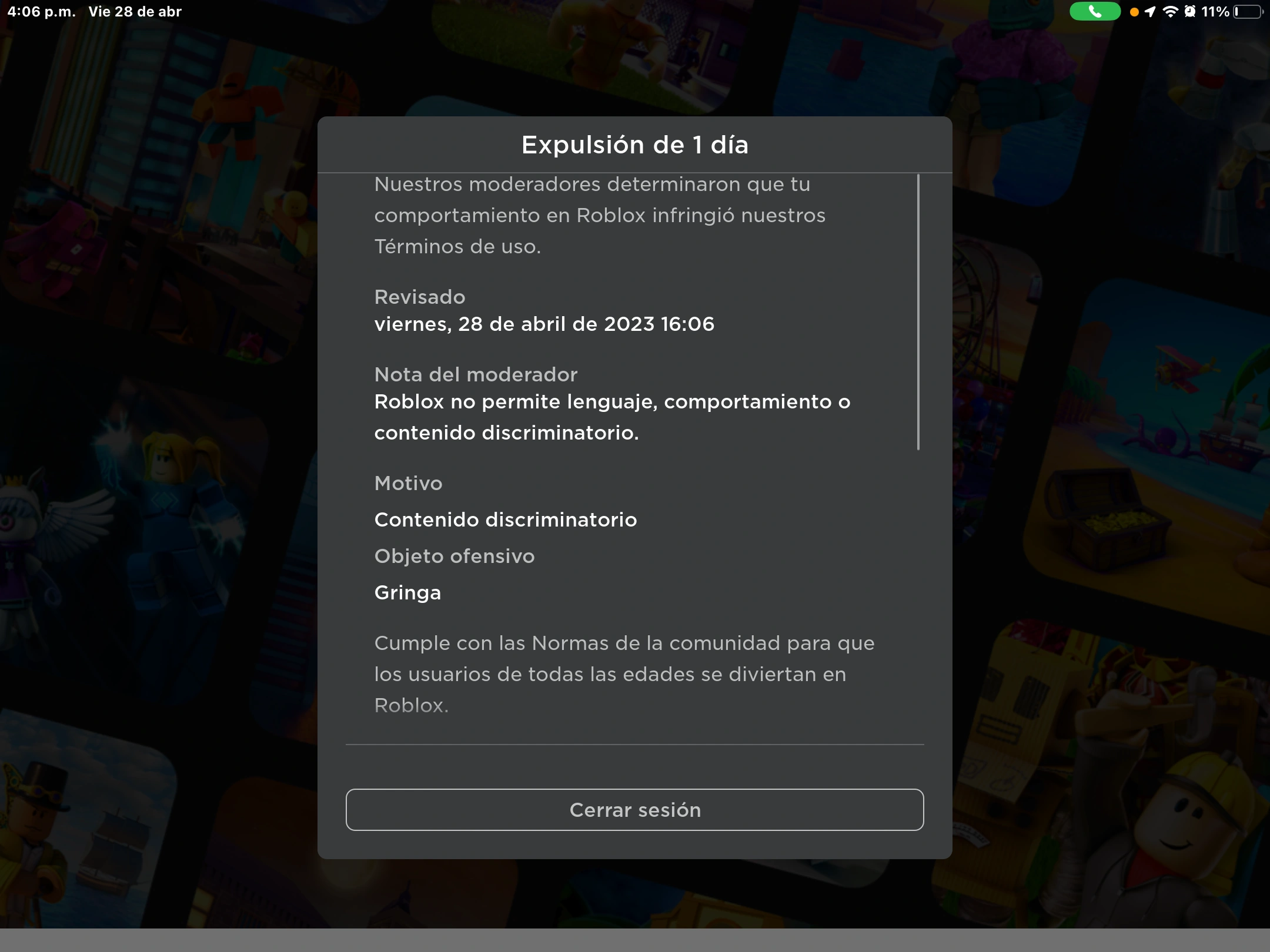 Me banearon a mi y a mis amigas | Fandom