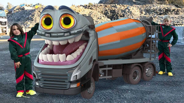 Here, have some uncanny vehicles from a Swedish kids show | Fandom