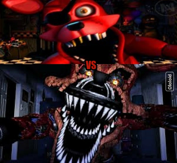 ROCKSTAR FOXY VS NIGHTMARE FOXY | Fandom