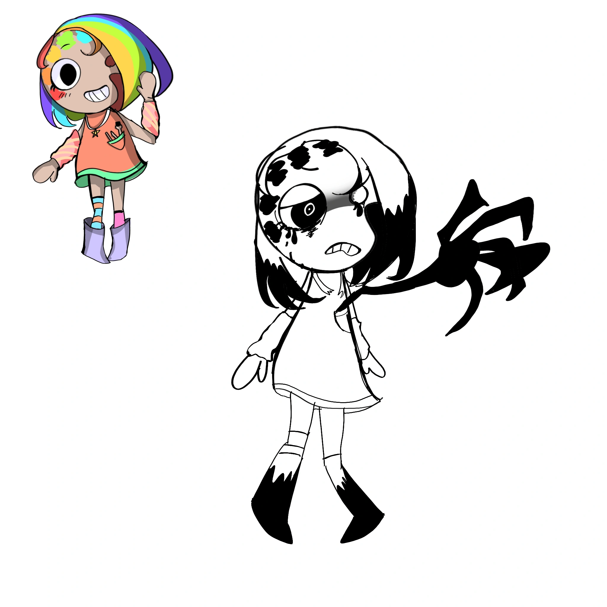 OH NO RUN SHE BECAME EMO | Fandom