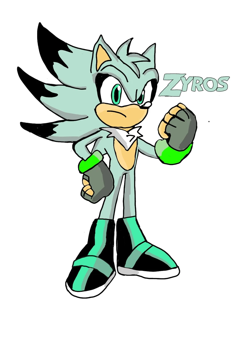 Zyros the hedgehog i made my oc character | Fandom
