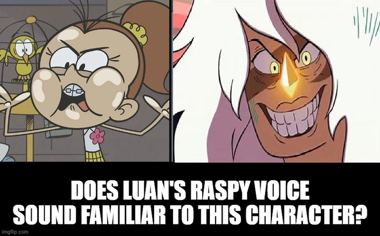 Steven Universe Reference in Luan's Raspy Voice in Silence of The Luans ...