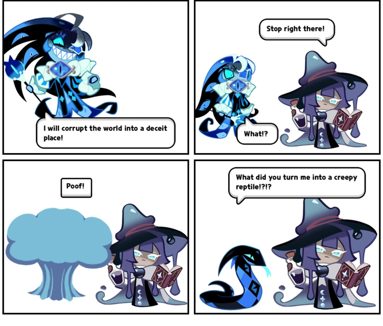 Prune juice cookie vs shadow milk cookie comic | Fandom