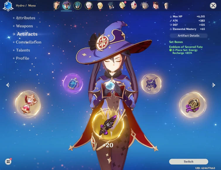 Is my Mona build ok? | Fandom