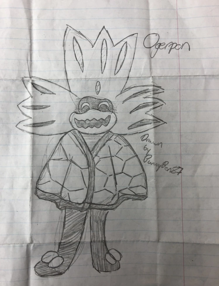 Ogerpon Drawing | Fandom