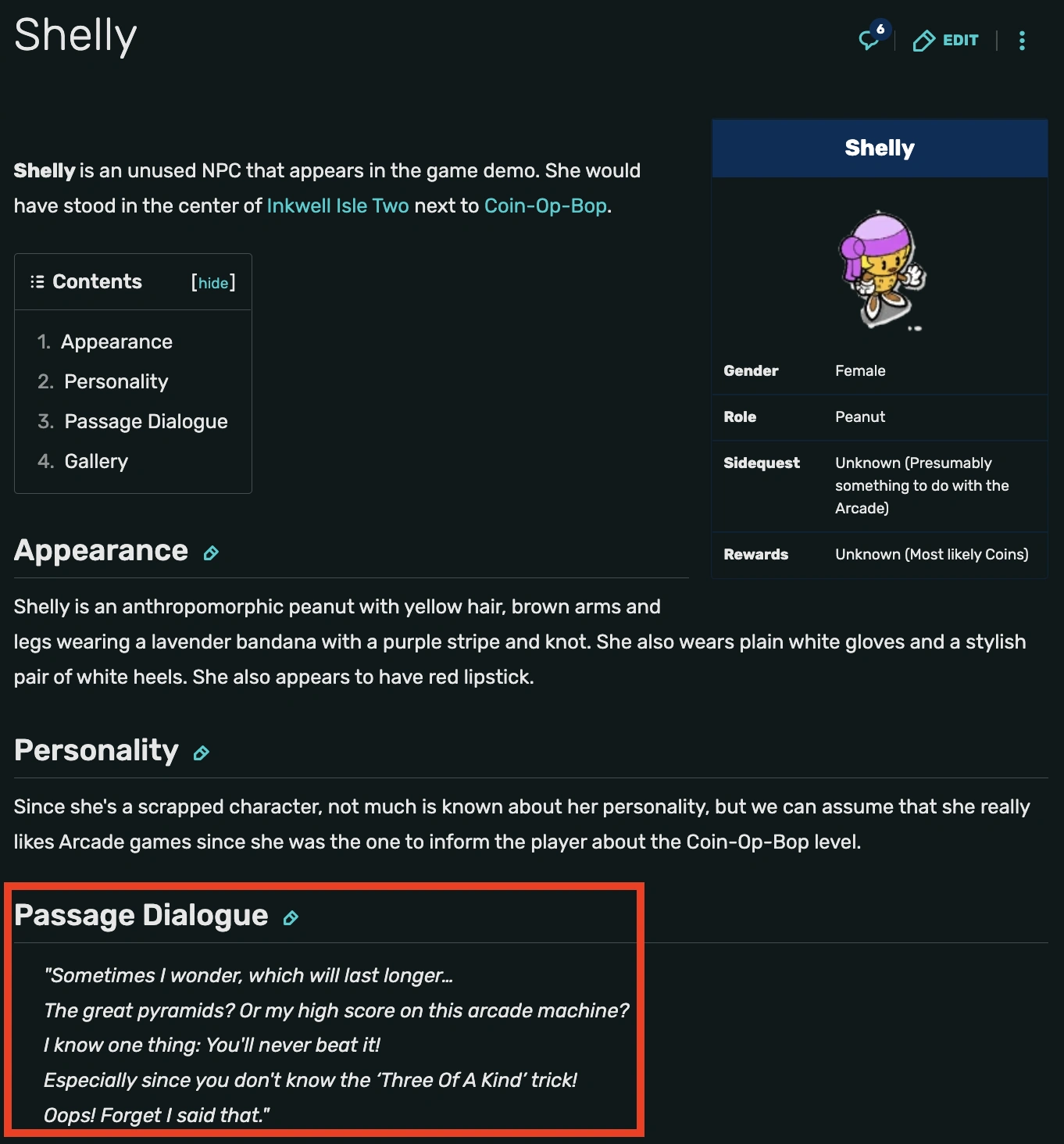 I added Shelly's dialogue :D | Fandom