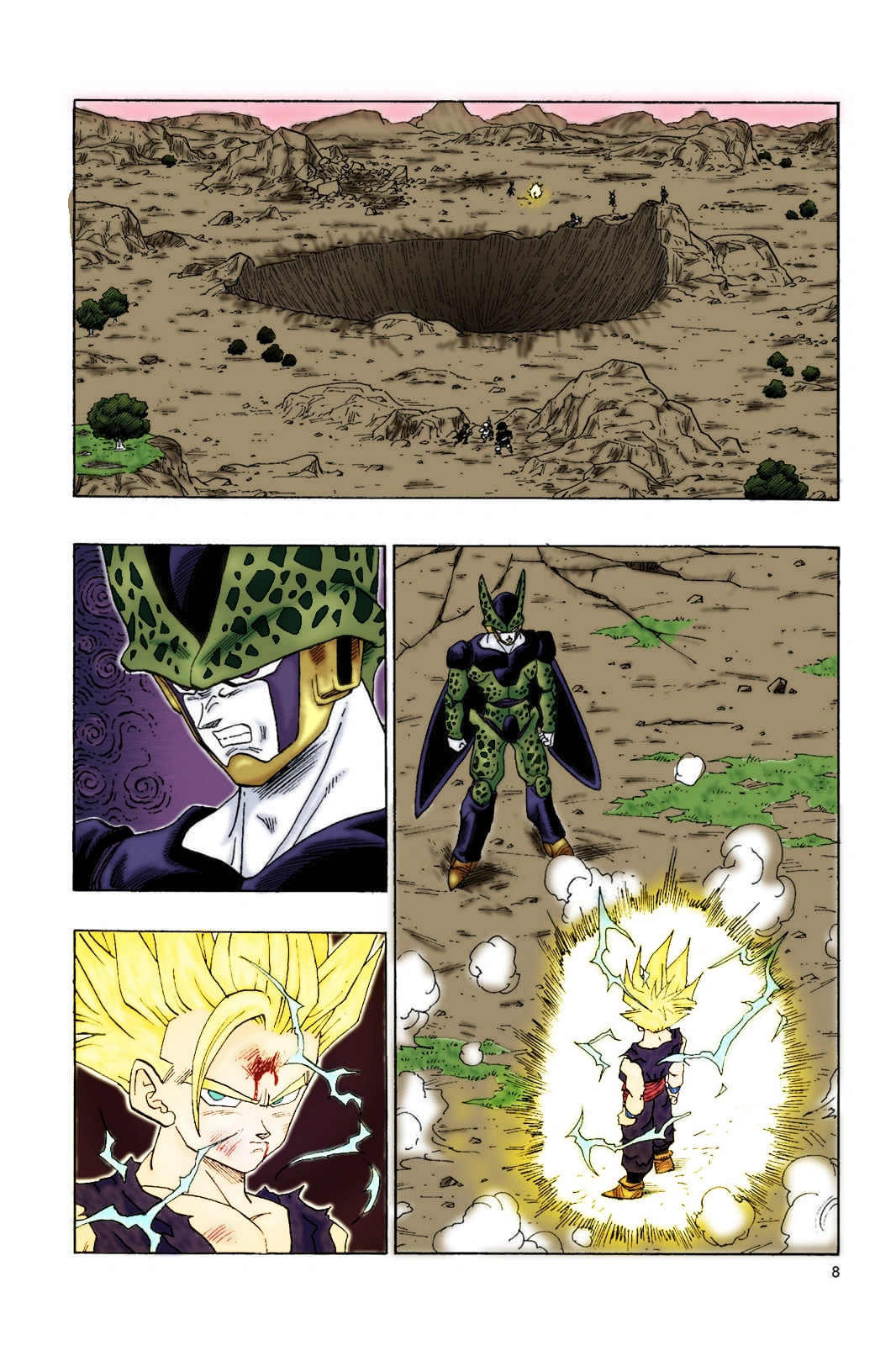 Cell Saga Page, Colored In My Style | Fandom