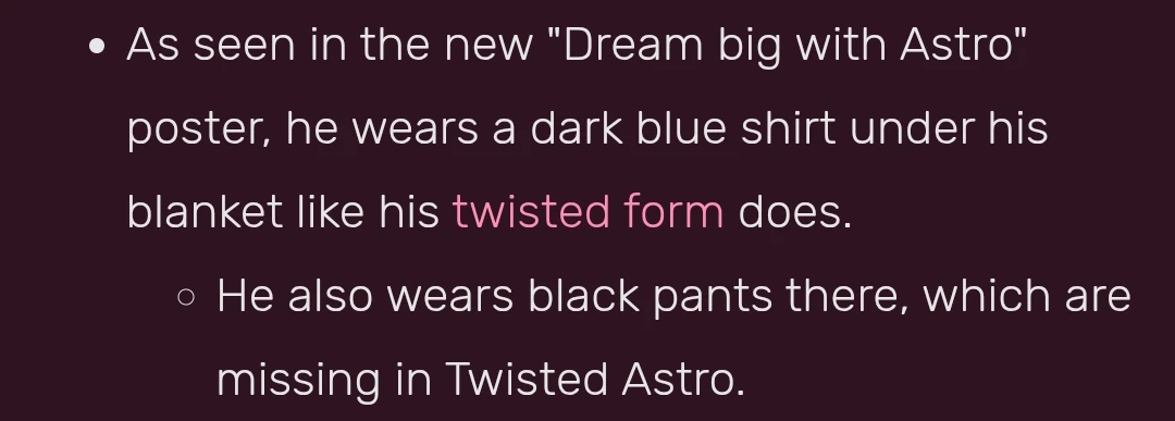 I like twisted astro | Fandom