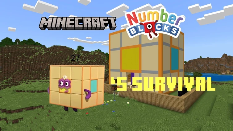 Numberblocks Twenty-Seven's Survival Map in Minecraft | Fandom