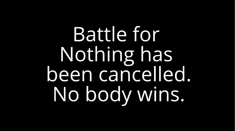 Battle For Nothing | Fandom