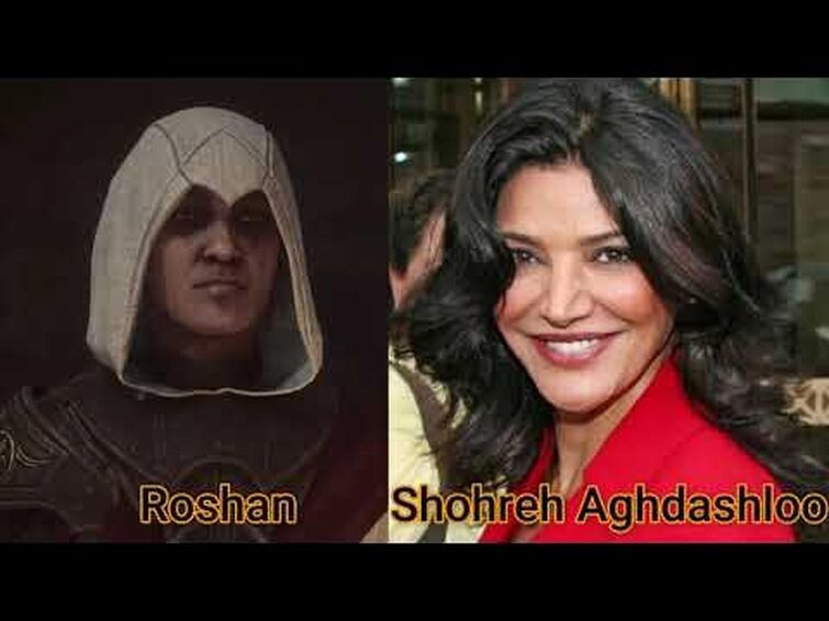 Character and Voice Actor - Assassin's Creed Mirage - Roshan - Shohreh ...
