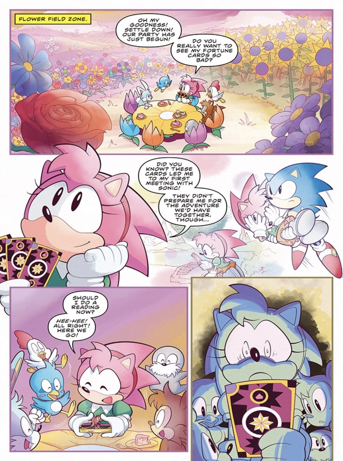 Amy 30th anniversary special preview pages: party pooper. | Fandom